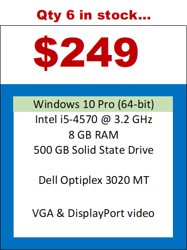 Sale | PRR Computers, LLC