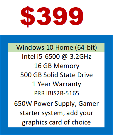 Sale | PRR Computers, LLC